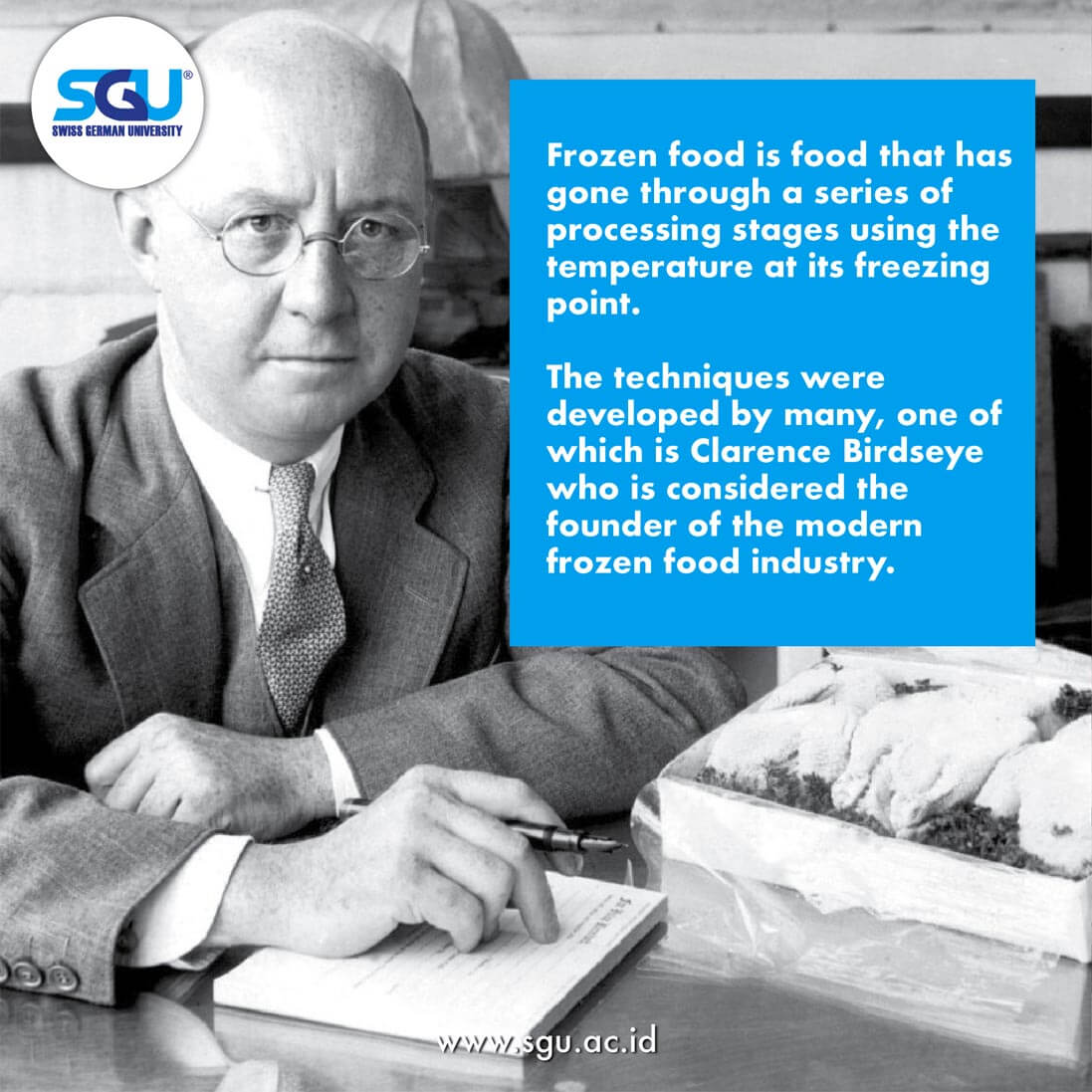 Frozen Food Technology – Swiss German University